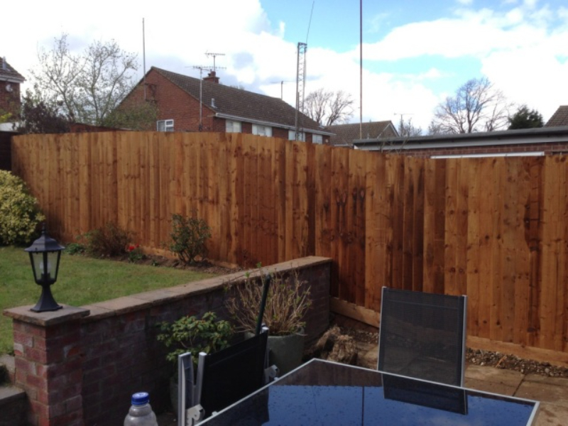 What Is The Best Height For A Garden Fence? Wooden Fence Installation ...