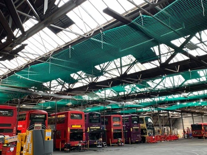 Construction Safety Nets | Fall Arrest Netting Suffolk, Cambridgeshire ...