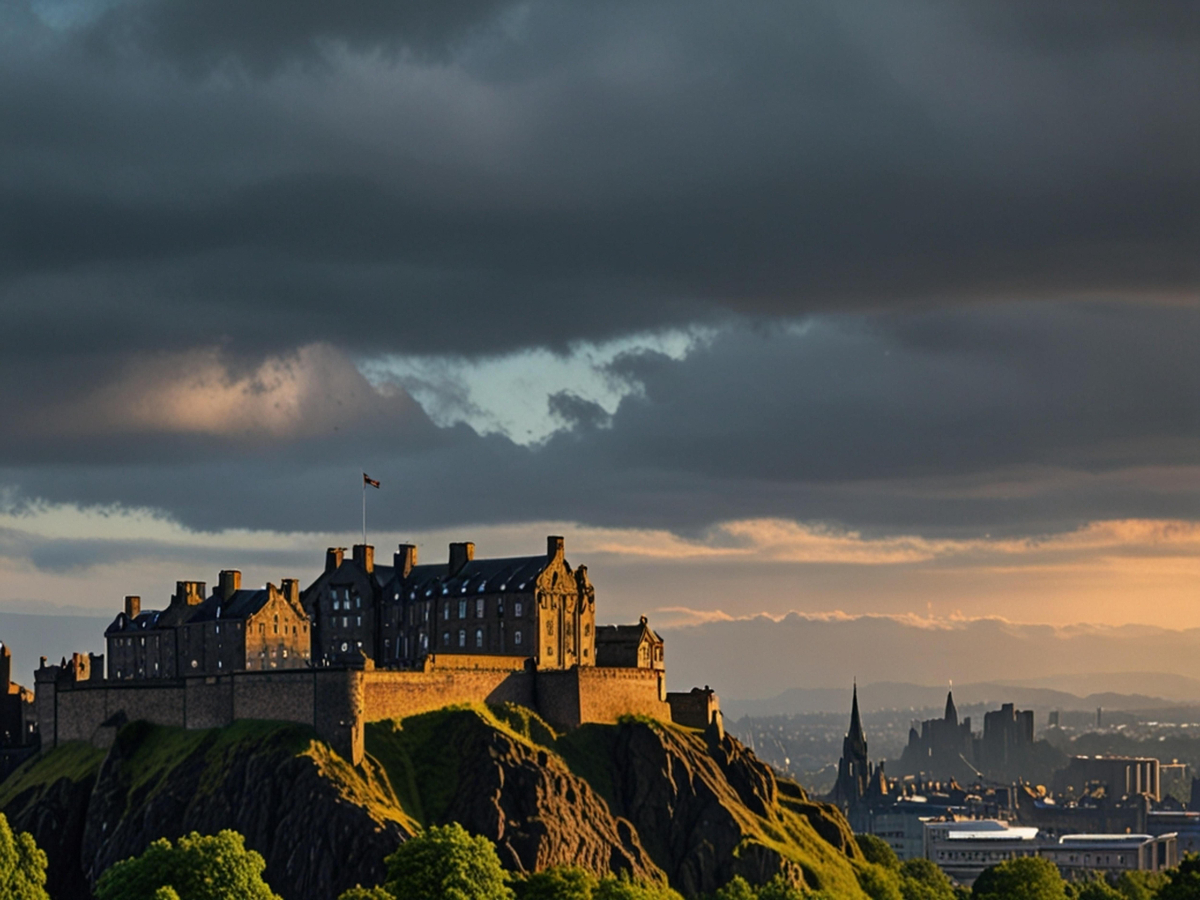 What are some fun facts about Edinburgh Castle?